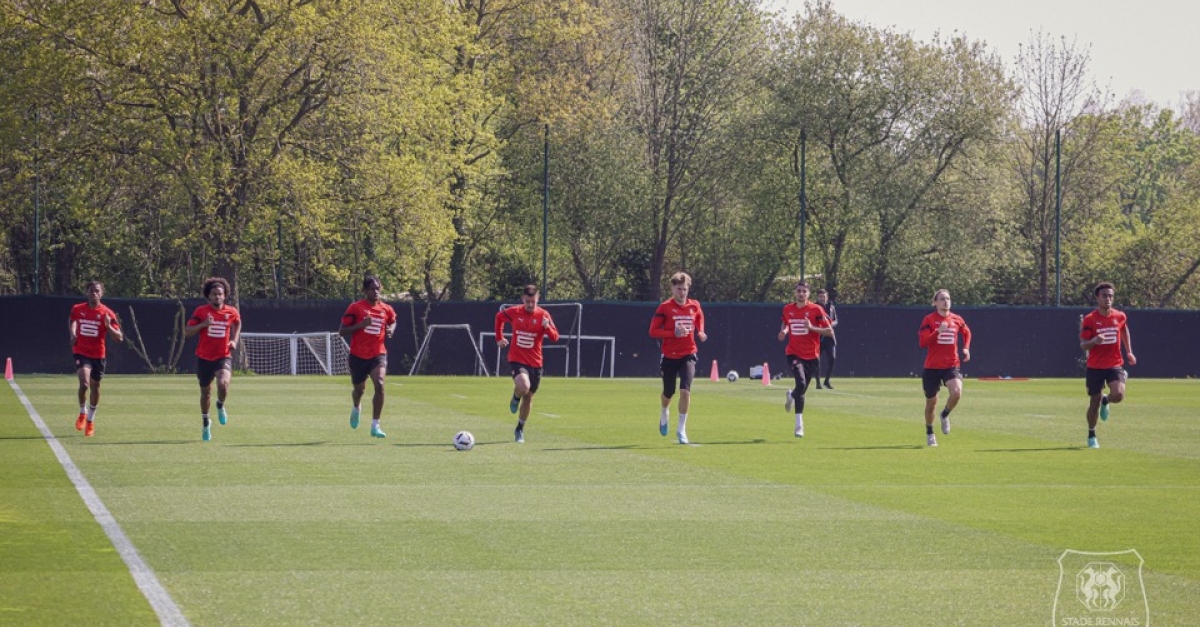 Stade Rennais : Un Rouge et Noir se distingue à l'entraînement